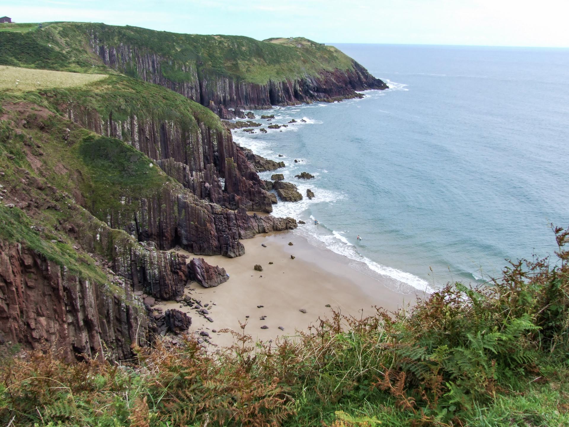 Walk the Wales Coast Path from Broad Haven to Lydstep | Wales Coast ...
